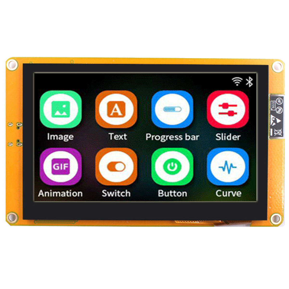 Probots 7 Inch LCD Touch Display and I2S Audio output with ESP32-S3-WROOM-1 Development Board ...