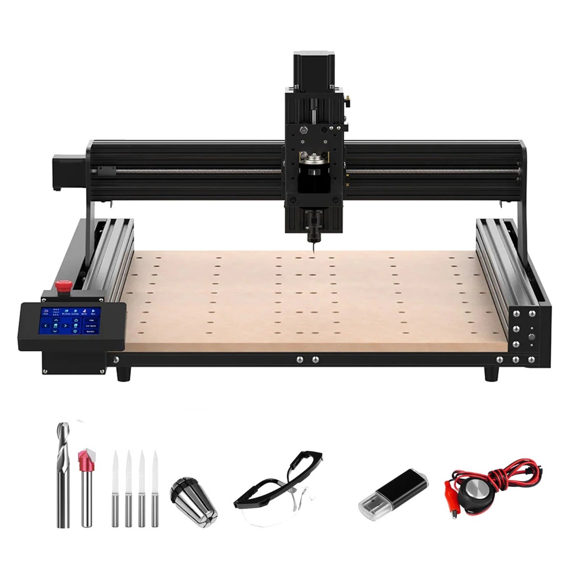 Probots Two Trees Ttc3018s 3 Axis Desktop Cnc Router Engraver Diy Unassembled Kit Buy Online India