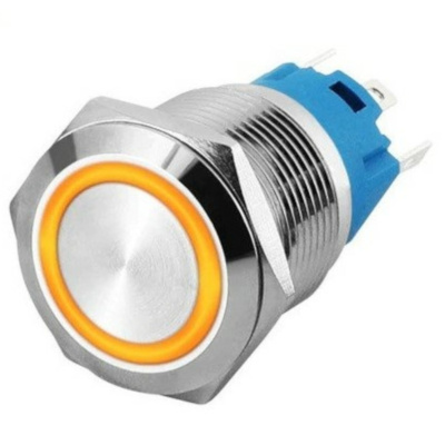 Probots Metal Push Switch with Illumination LED - Push Button Switch ...