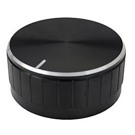 Probots 30mm D-Shaft Potentiometer Knob Rotary Switch Cap Black Colour ...