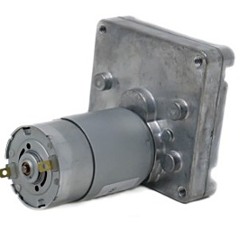 Probots 60 RPM 12V Square Gearbox DC motor For DIY Robotics Buy Online ...