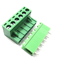 Probots 6 Pin Pluggable Screw Terminal Block Connector - Right Angle-5. ...