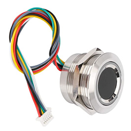 Probots GROW R503 Capacitive Fingerprint Module Sensor Scanner Round ...