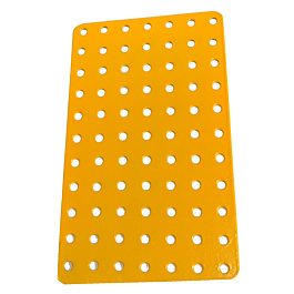 Probots MecX Base Metal Perforated Plate With 7x3 Holes for Robotics ...