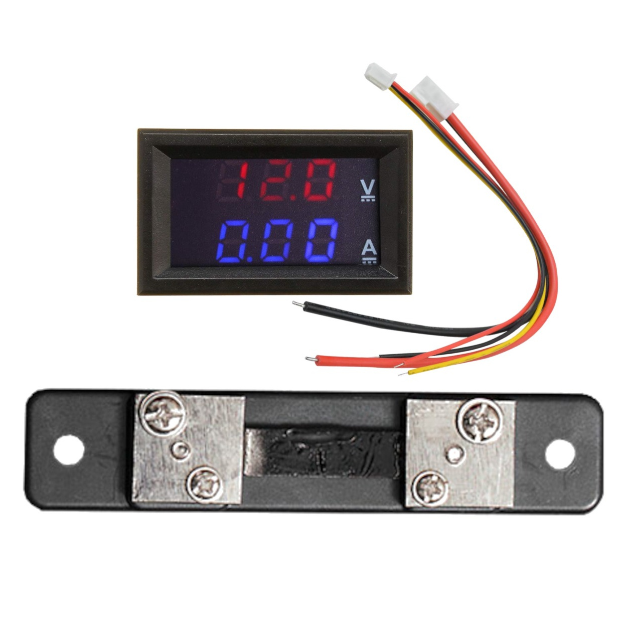 Probots 0.28 inch Dual Led DC0-100V 50A Voltage and Current Digital ...