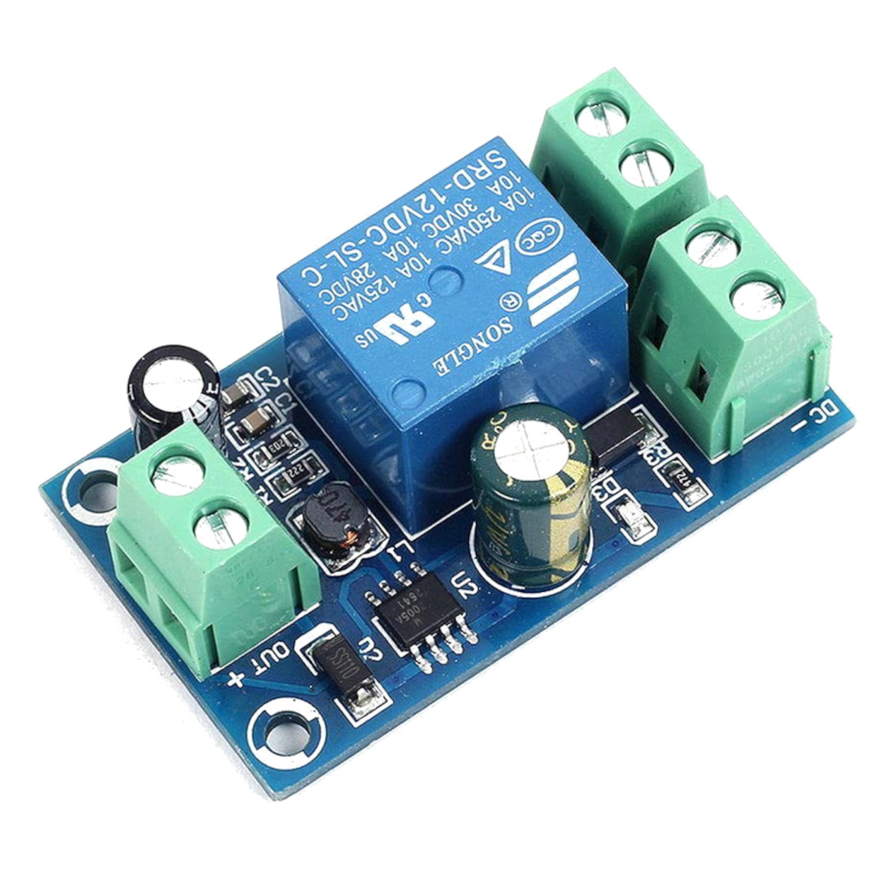 Probots 12-48V DC Power Failure Automatic Switching Relay Module ...