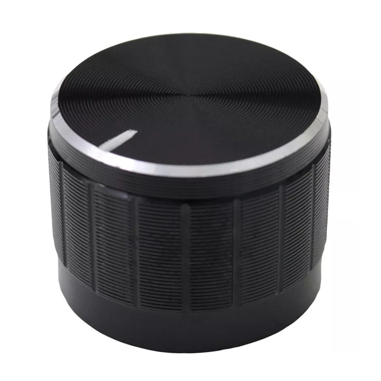 Probots 21mm Knurled Shaft Potentiometer Knob Rotary Switch Cap Black ...