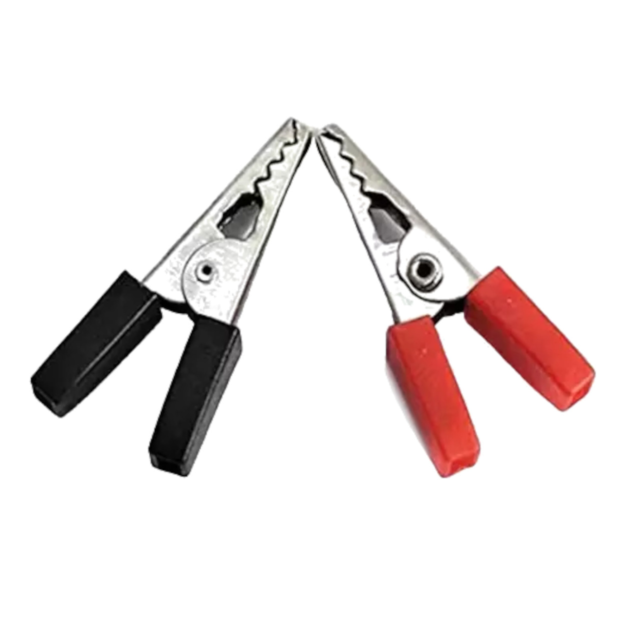 Probots 30mm Red Black Insulated Crocodile Alligator Clip Connector ...