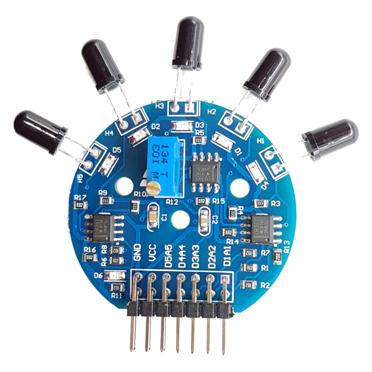 Probots 5-Channel Flame Sensor Module Buy Online India