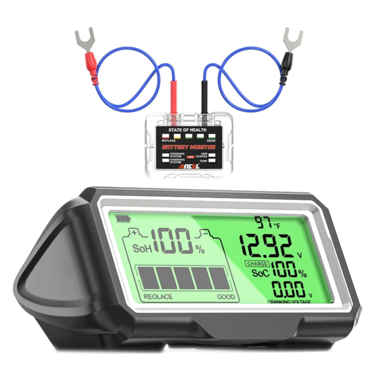 Probots BM200 PRO 12V Lead-Acid Battery Monitor Wireless Display Buy ...