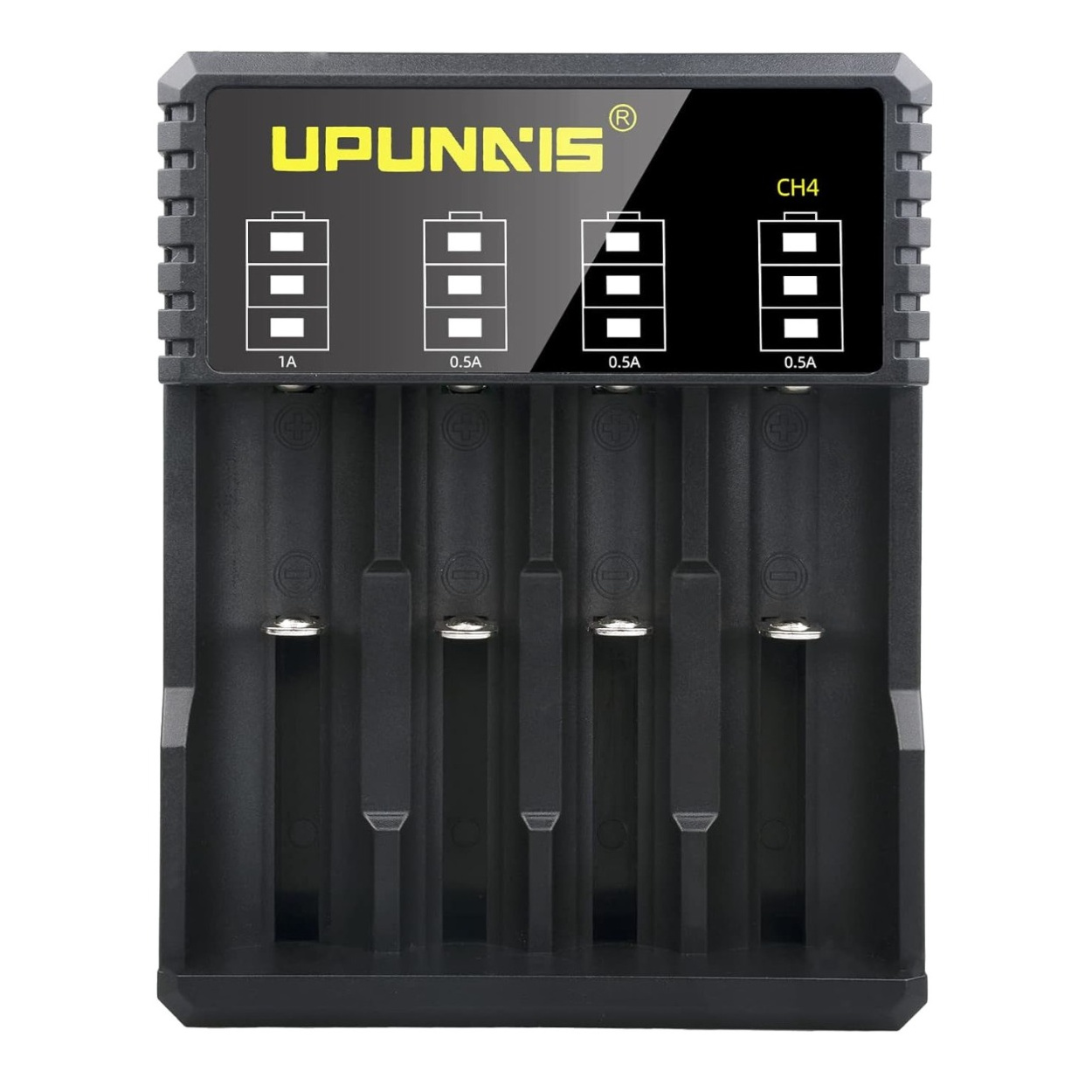 Probots 18650 4 Channel Port Li-Ion Battery Charger USB Type C CH4 ...