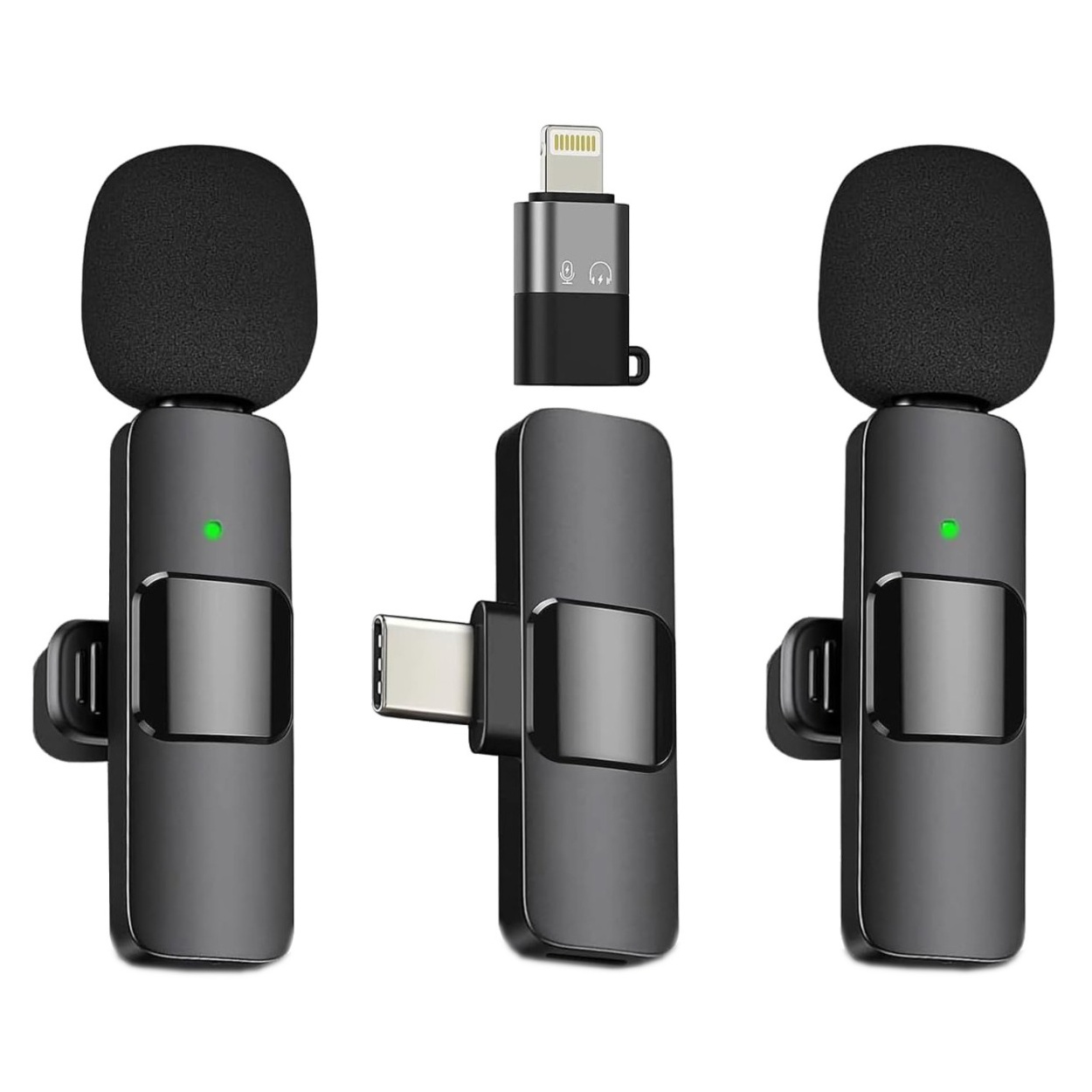 Probots K9 Wireless Microphone Mini Portable Dual Mic with Receiver Buy ...