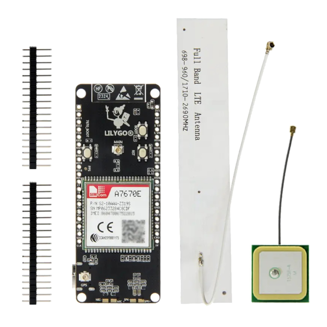 Probots LILYGO T-Call ESP32-WROVER-E Module Development Board SIMCOM A7670E 4G LTE 2G GSM SIM ...