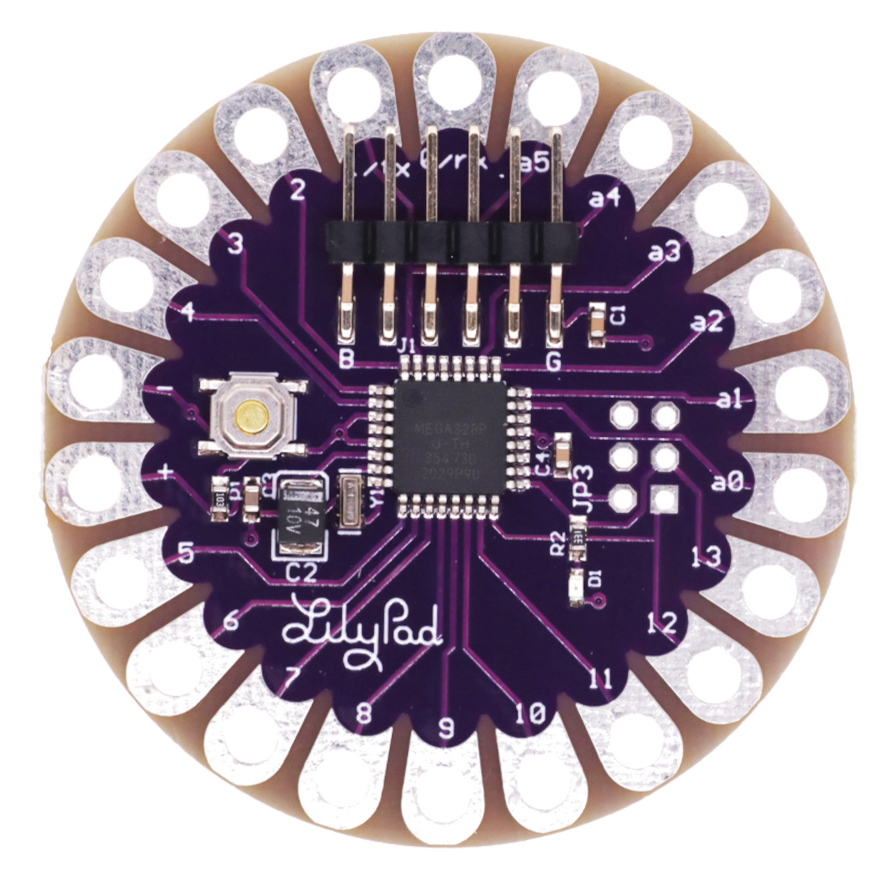 Probots Lilypad ATmega328P Main Development Board For eTextiles & Wearables Buy Online India