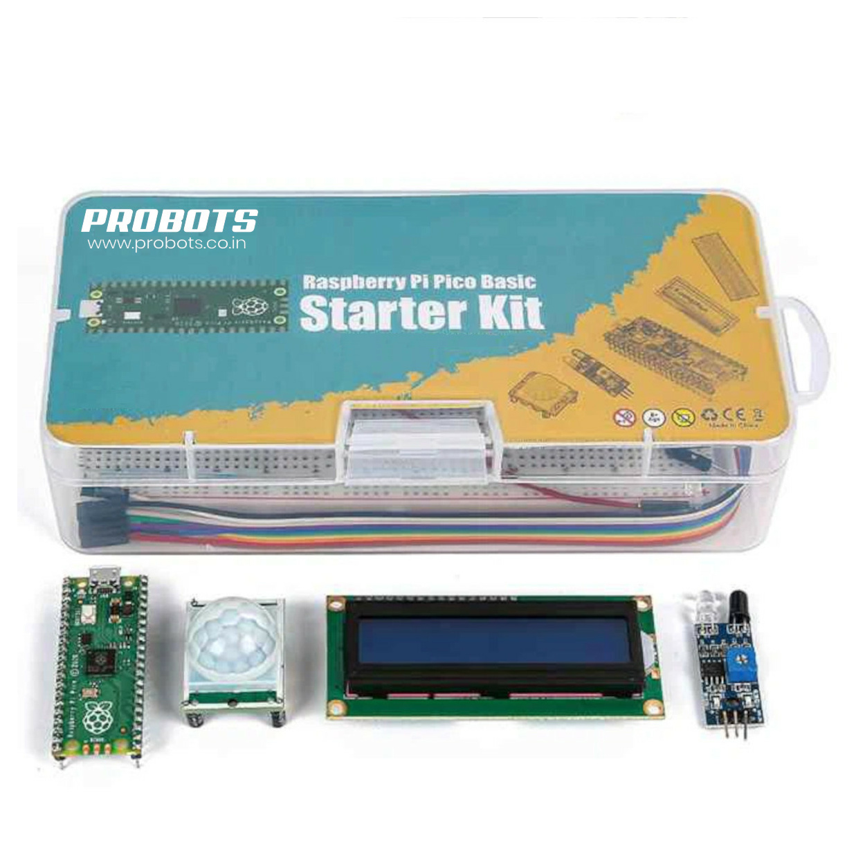 Probots Raspberry Pi Pico Basic Starter Programming Educational Kit Buy Online India