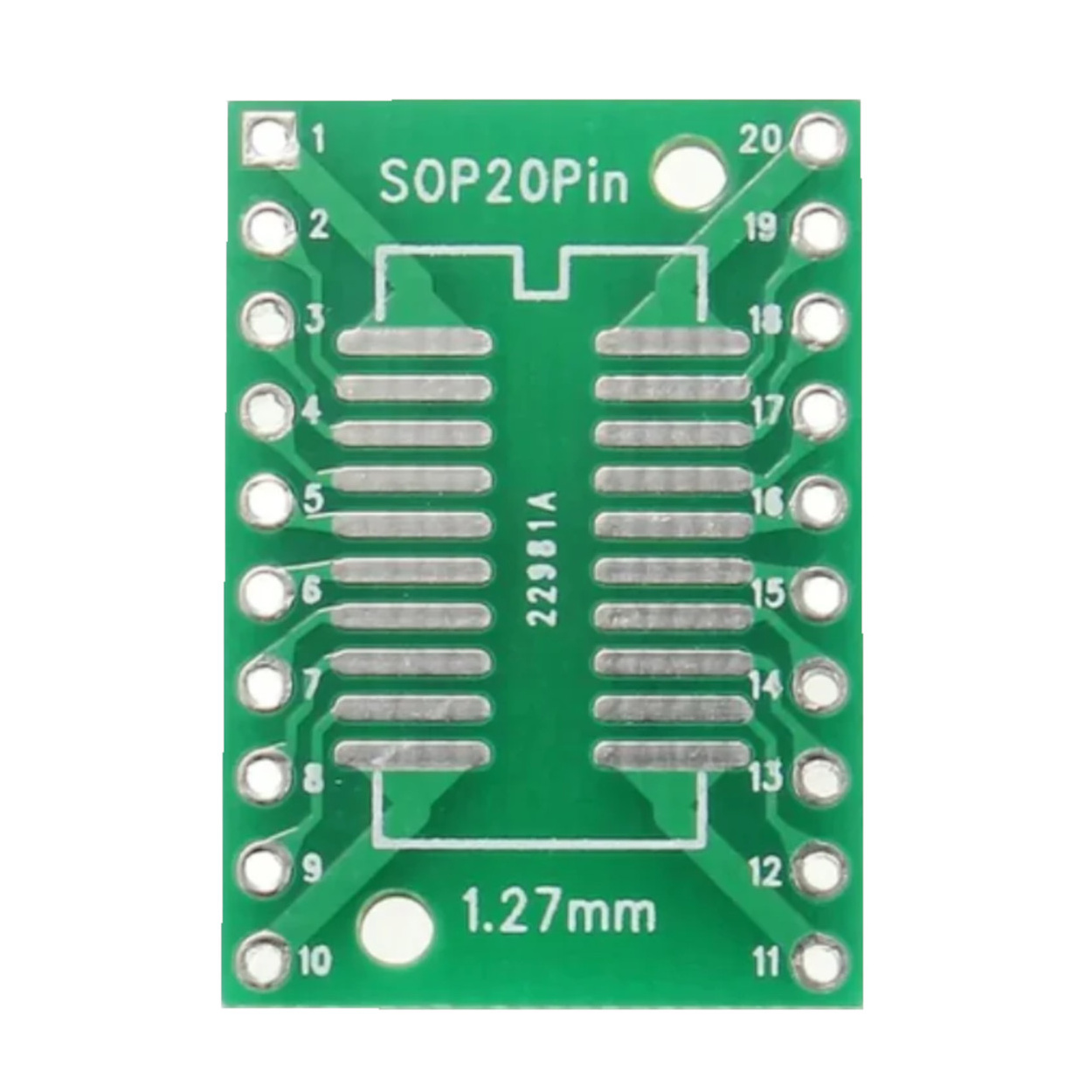 Probots SOP20 TSSOP20 SSOP20 SMD to DIP20 PCB Adapter Board Buy Online ...