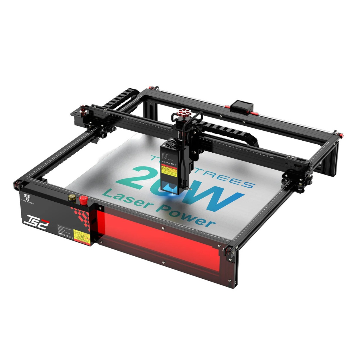 Probots Two Trees TS2-20W Auto Focus Laser CNC Engraving Machine with ...