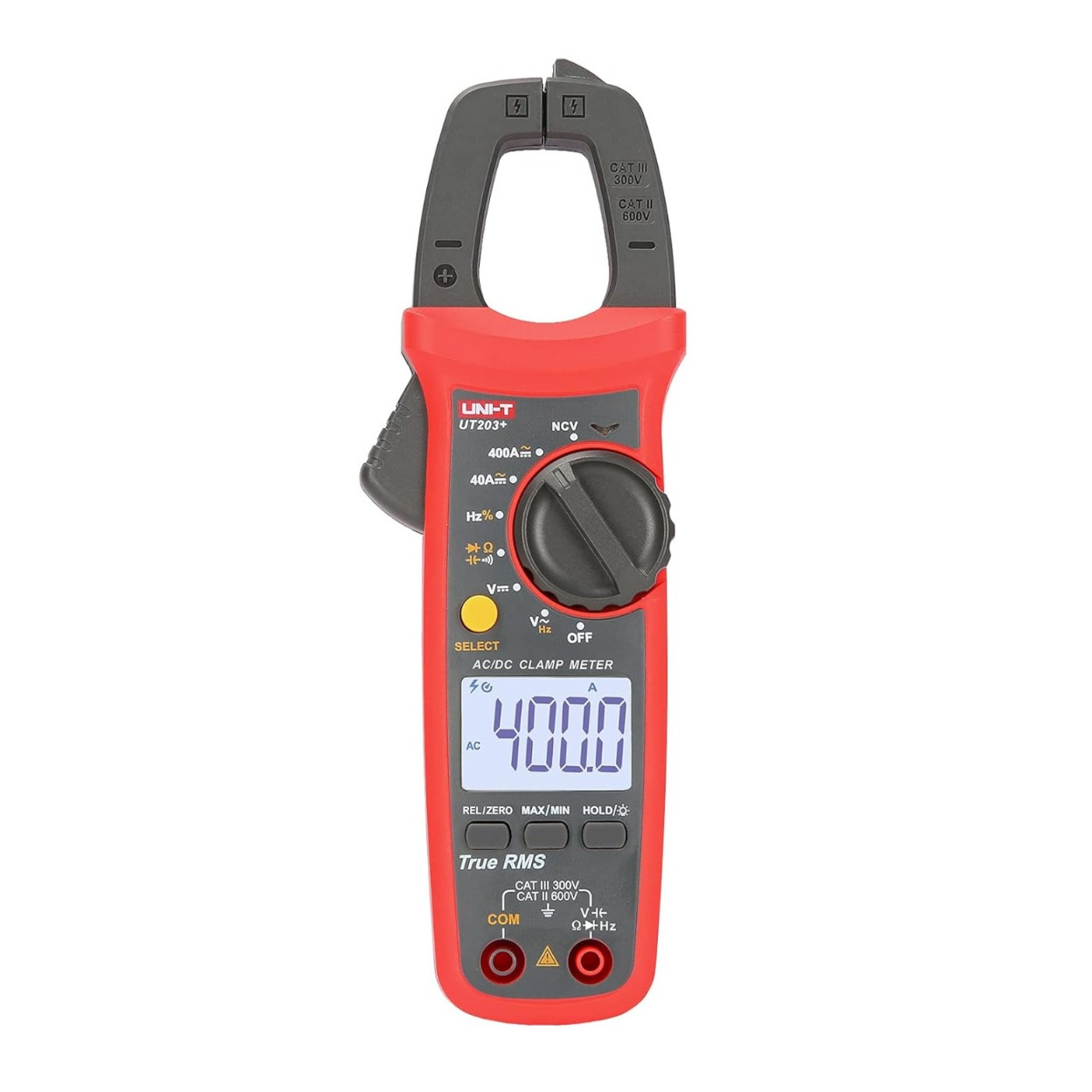 Probots UT203+ Digital Clamp Meter 400A AC DC Current True RMS UNI-T Multimeter Buy Online India