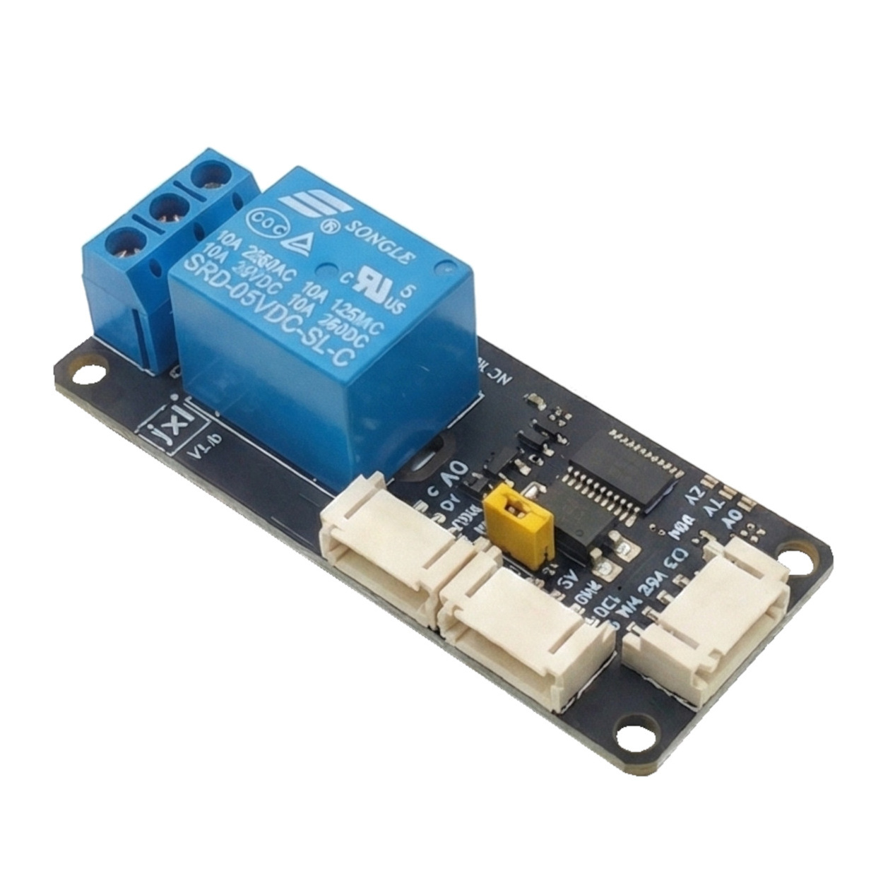 Probots XL9535 1-Channel I2C Relay Module 5V - Opto-Isolated Expansion ...