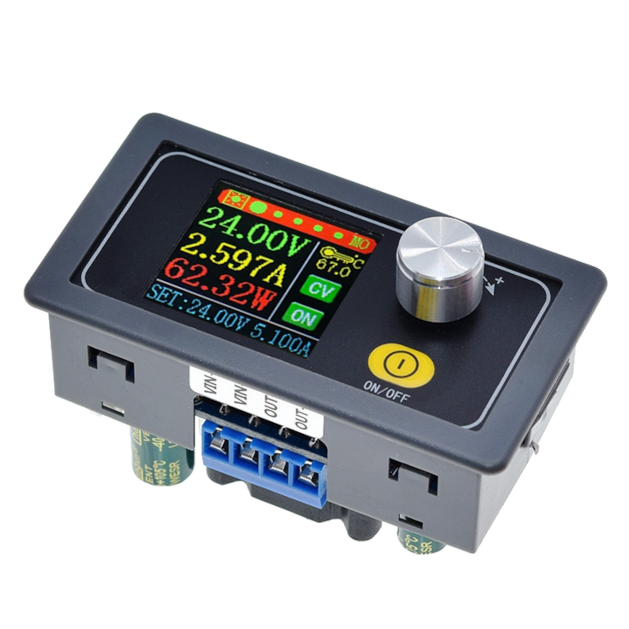 Probots XYS3580 DC-DC Adjustable Buck Boost Converter 0.6-36V 5A ...