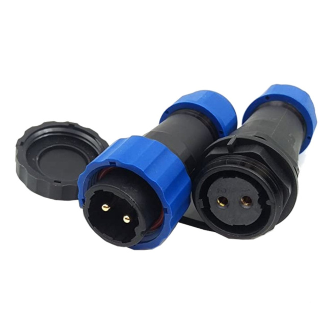 Probots SD20-4PIN 25A Waterproof Panel Mount Aviation Male Plug+Female ...