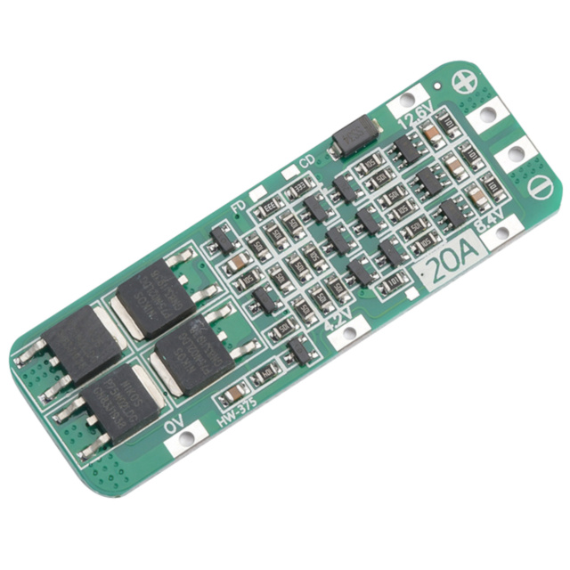 Probots 4S 100A LiFePO4 Lithium Battery Management System Charger 18650 ...