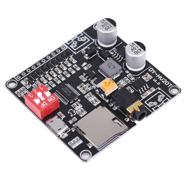 Probots DY-HV8F Audio MP3 Playback Module 20W Music Sound Voice UART Arduino Buy Online India