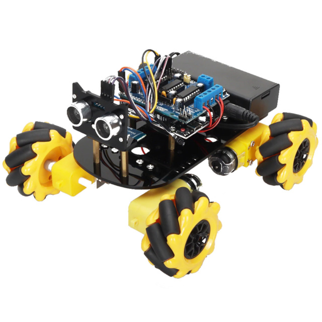Probots Multi-Functional 4 Wheel Drive Robot Car Chassis Kit UNO R3 ...