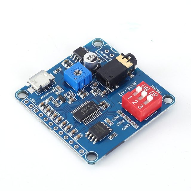 Probots DY-HV8F Audio MP3 Playback Module 20W Music Sound Voice UART Arduino Buy Online India
