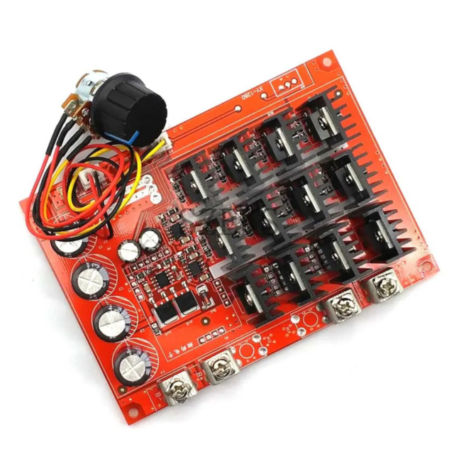 Probots PWM 10-50V 100A 3000W DC Motor Speed Controller Board Buy ...