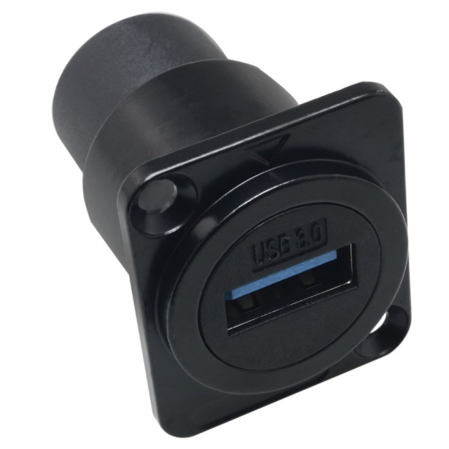 Probots 4Pin Type C Female to Solder Type Panel Mount Connector ...