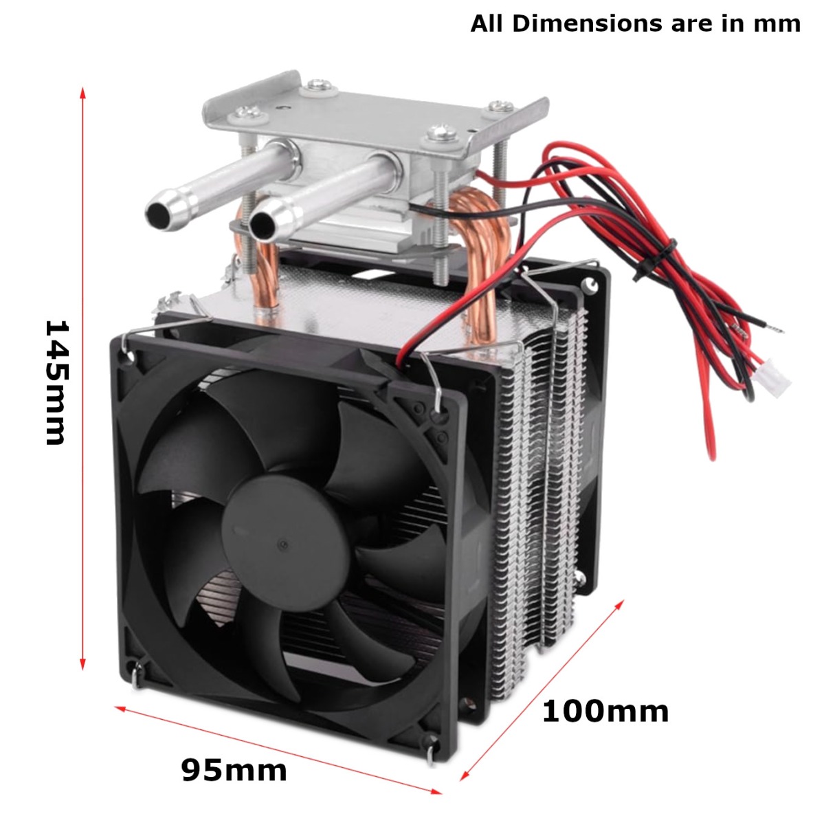 Probots 120W 12V Thermoelectric Single Head Peltier Water Cooling Air ...