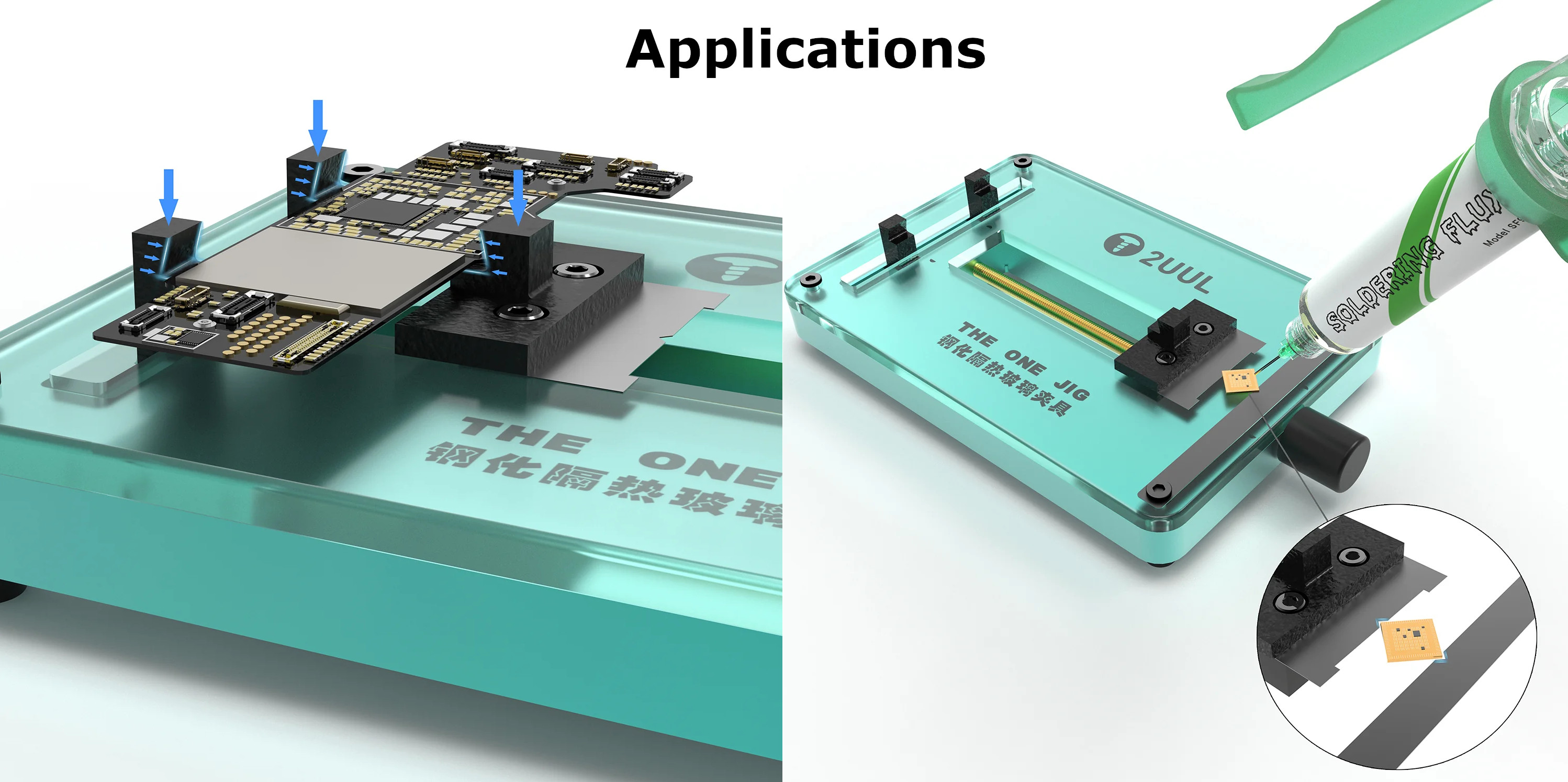 Probots 2UUL The One Jig Holding Fixture For PCB Mobile Board Repair ...