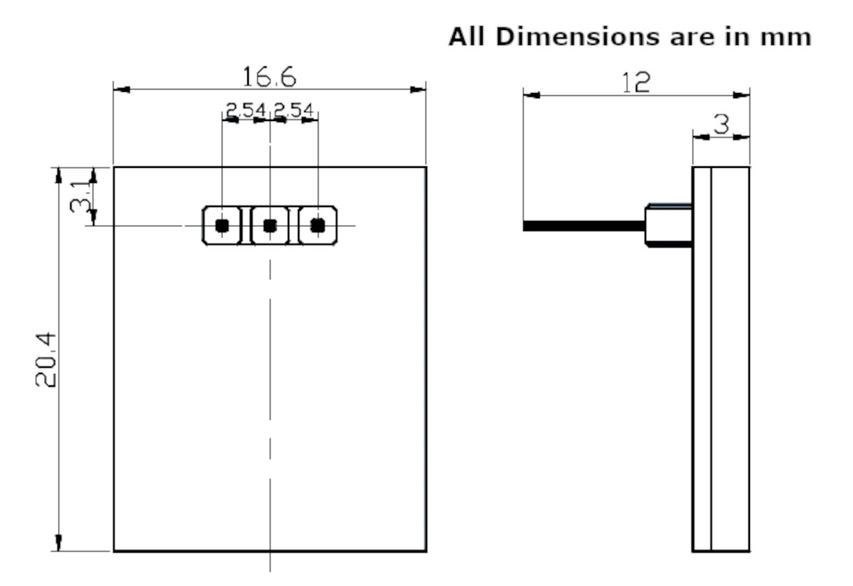 Probots Capacitive Touch Switch HTTM Touch Button Sensor Module Red Buy ...