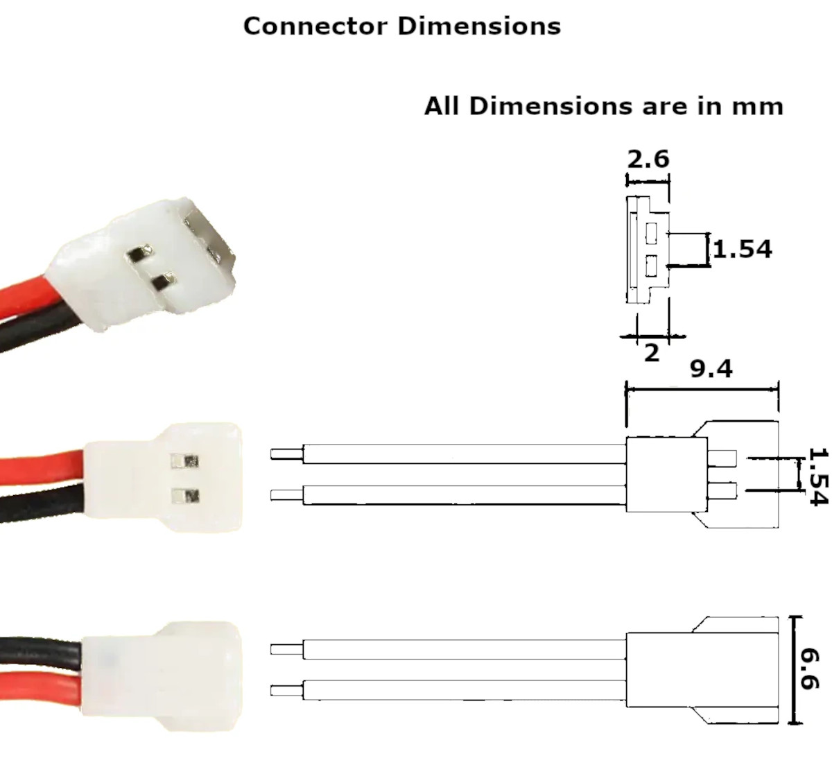 Probots Lithium-Polymer Rechargeable LiPo Battery 3.7V 1500mAH KP ...