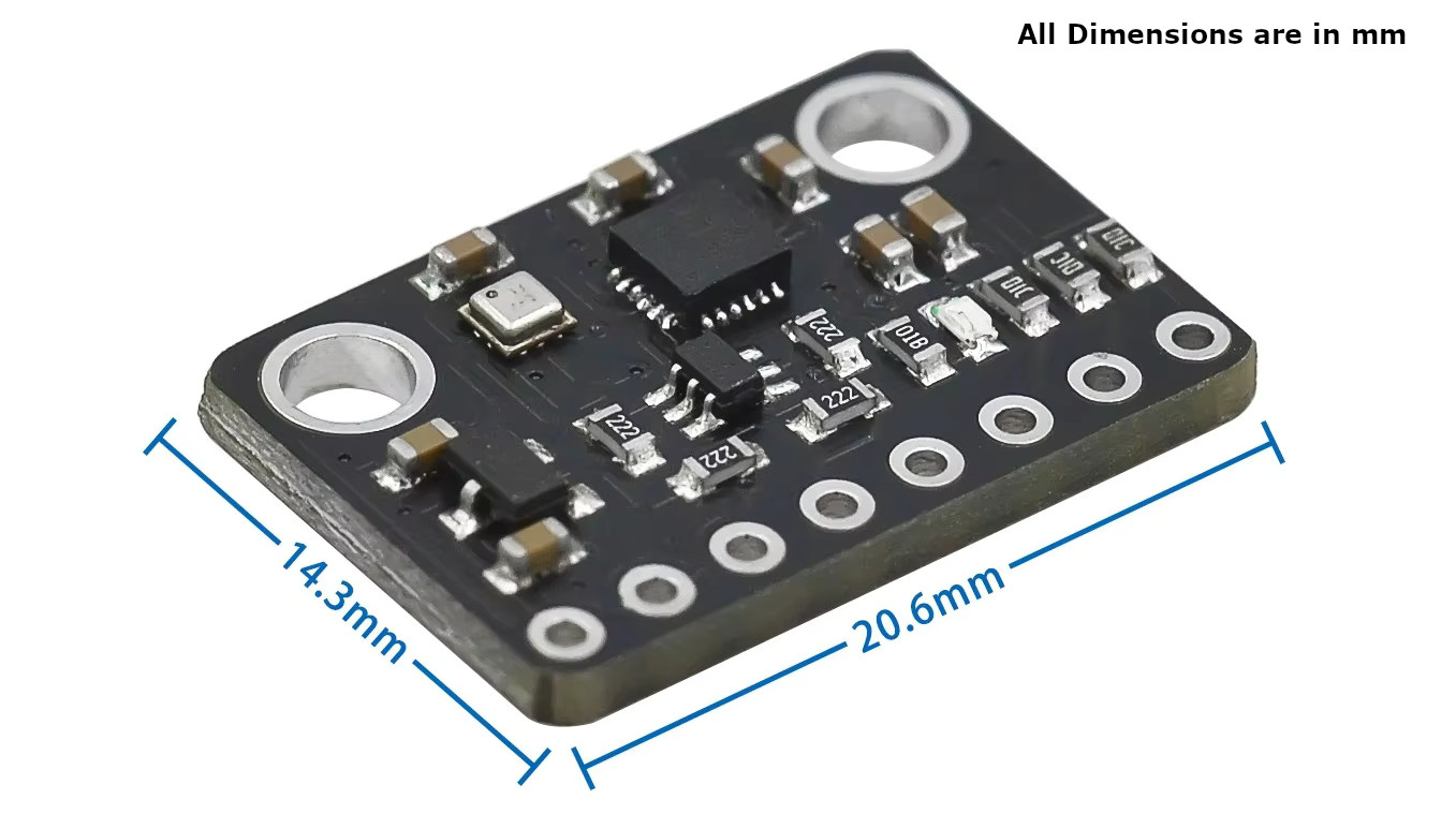 Probots GY-912 ICM20948 10DOF Gyroscope Module Accelerometer Compass ...