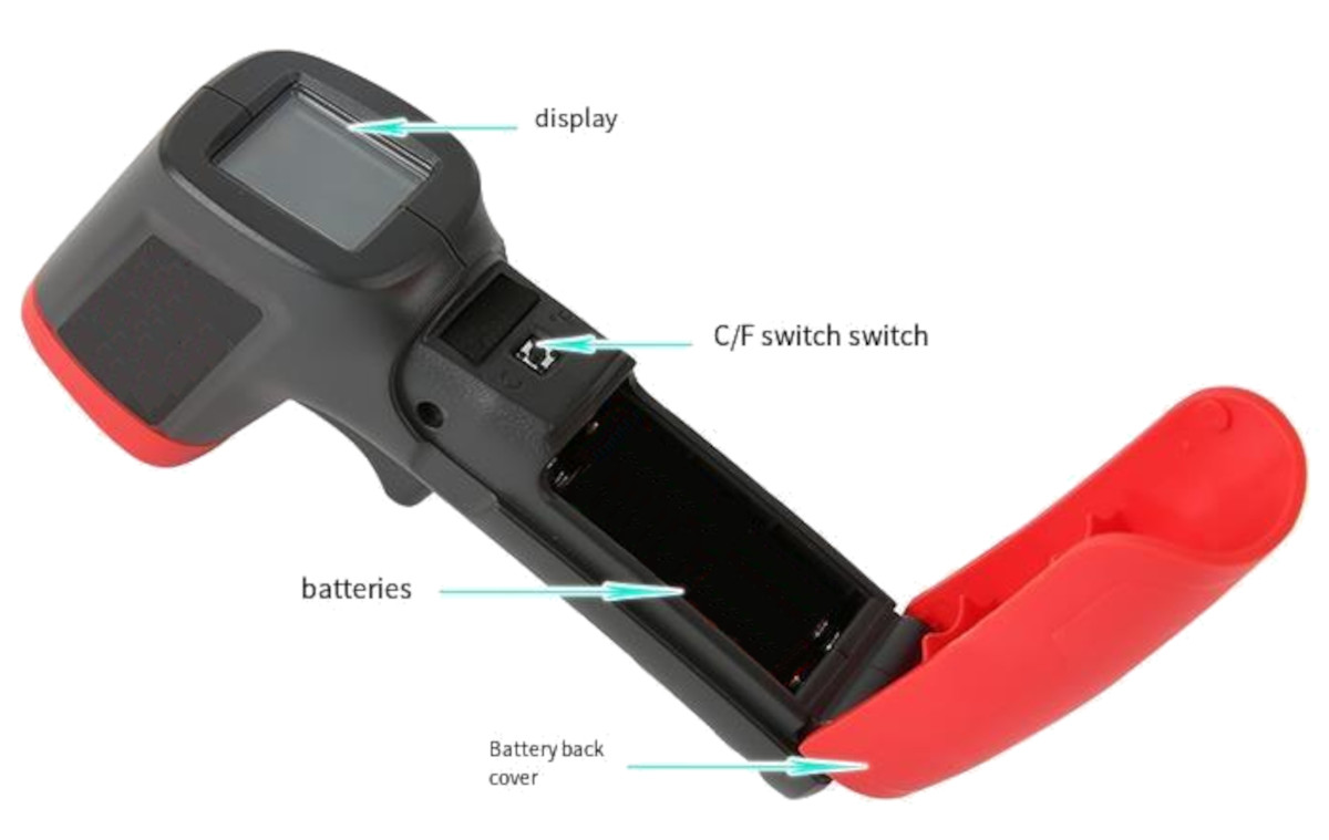 Probots UT300A+ Mini Infrared Thermometers -20 to 400℃ UNI-T Non ...