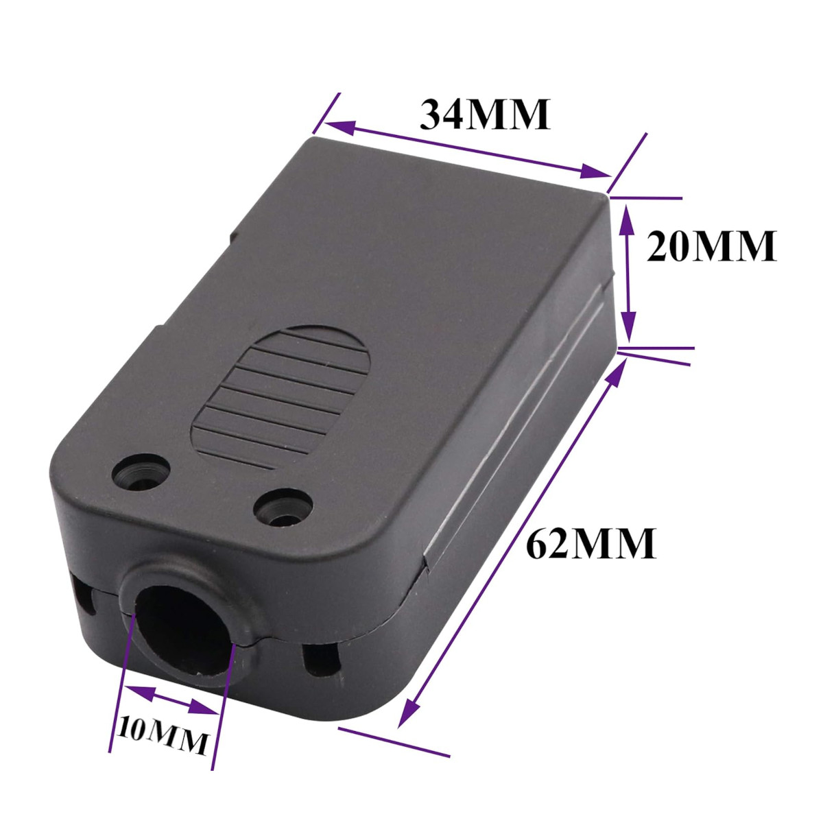 Probots VGA 15Pins 3 Row Female To Screw Terminal Block Adapter ...