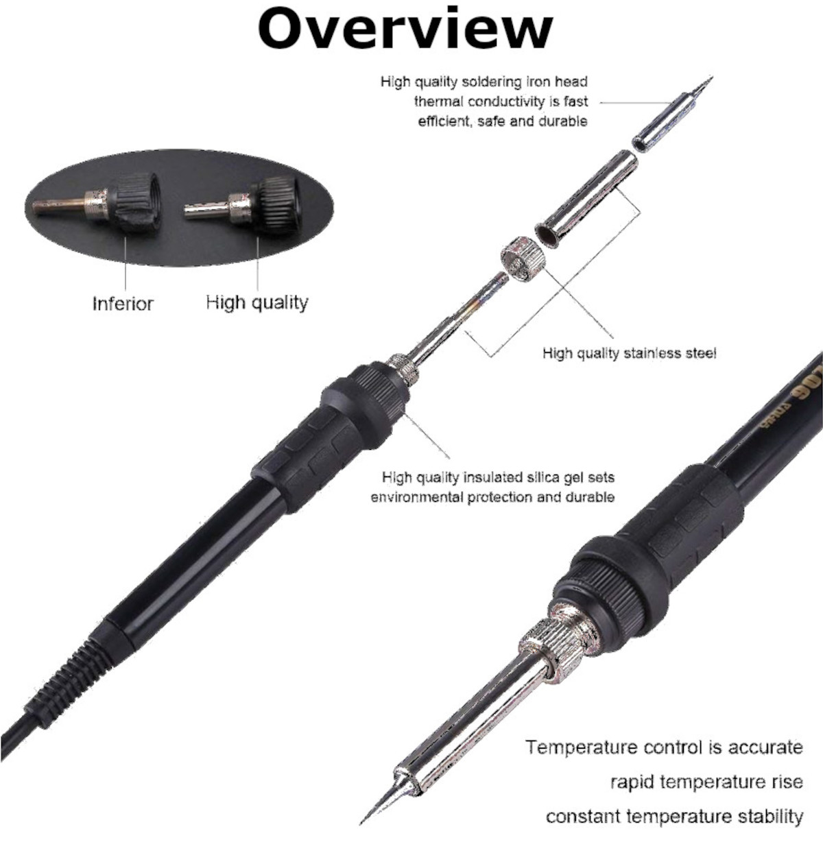 Probots YIHUA 936B 40W High Power Soldering Station Constant ...